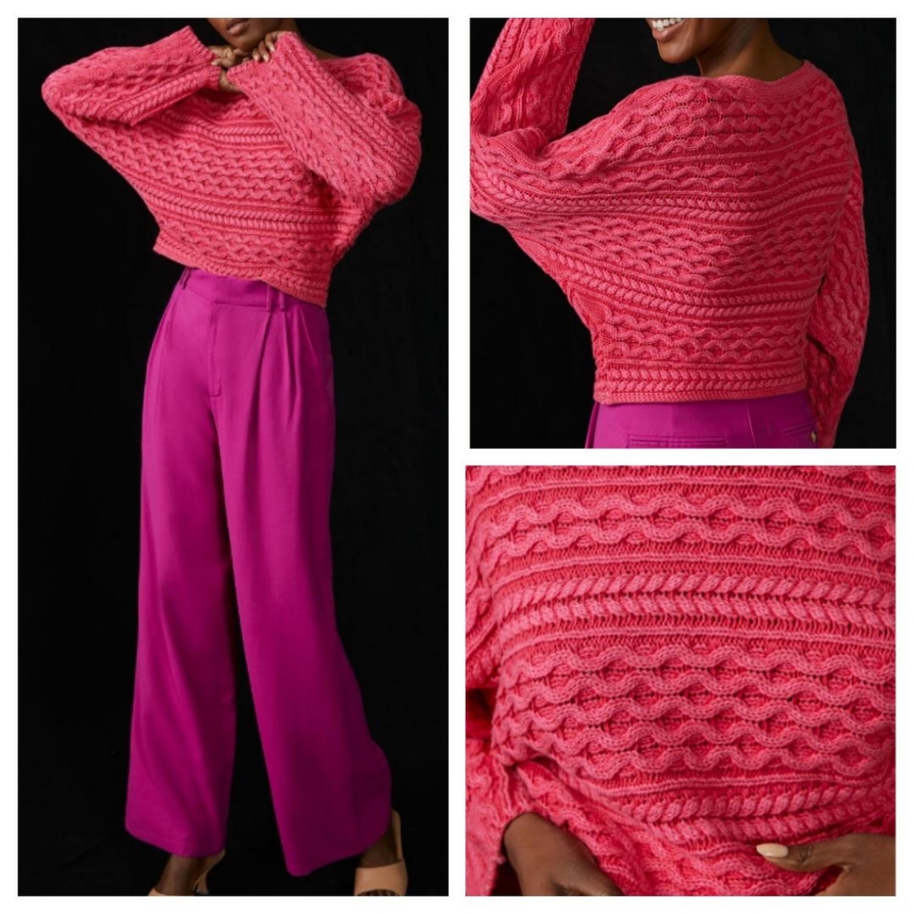 Anthropologie Pilcro Pink Micro Fisherman Cropped Dol… - Gem